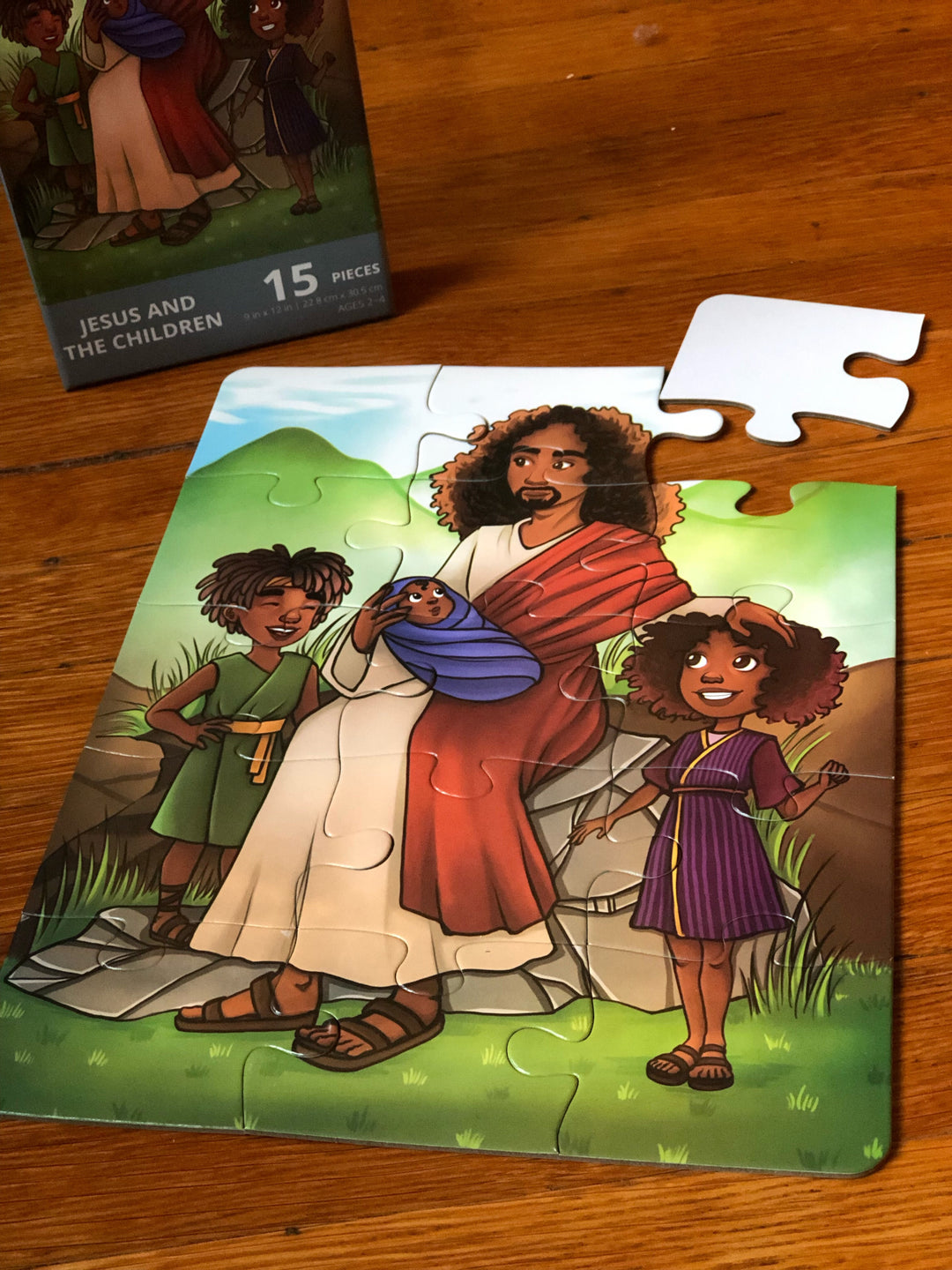Jesus’ Kids Puzzle – Celebrating Faith and Diversity (9in x 12in w/15 ...